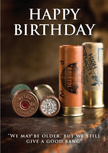 Shooting Birthday Card by Charles Sainsbury-Plaice – CountrysideGreetings