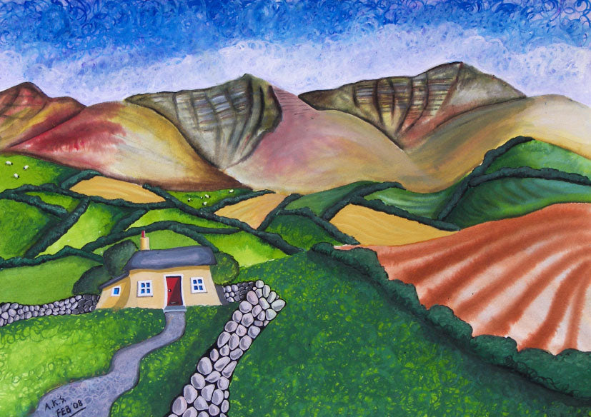 Brecon Beacons Greeting Card. A Safe Haven by Amanda Skipsey ...