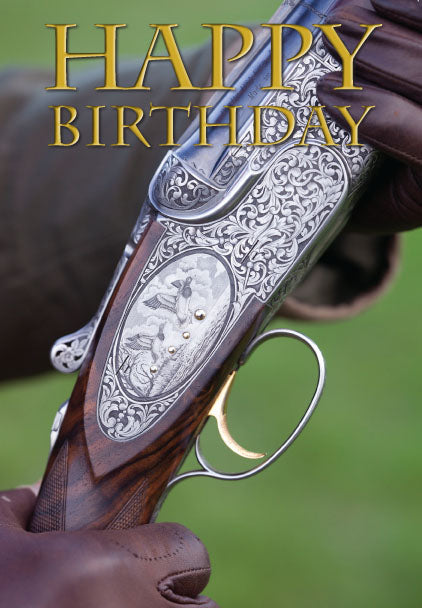 Shooting Birthday Card. Beretta by Charles Sainsbury-Plaice ...