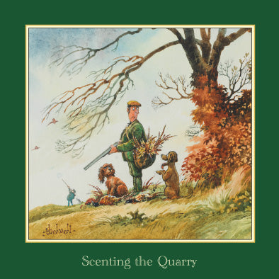 Set of six Thelwell Shooting Coasters – CountrysideGreetings